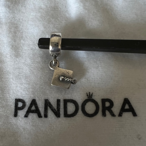 Pandora | Jewelry | Vintage Pandora Graduation Cap Bead 925 | Poshmark